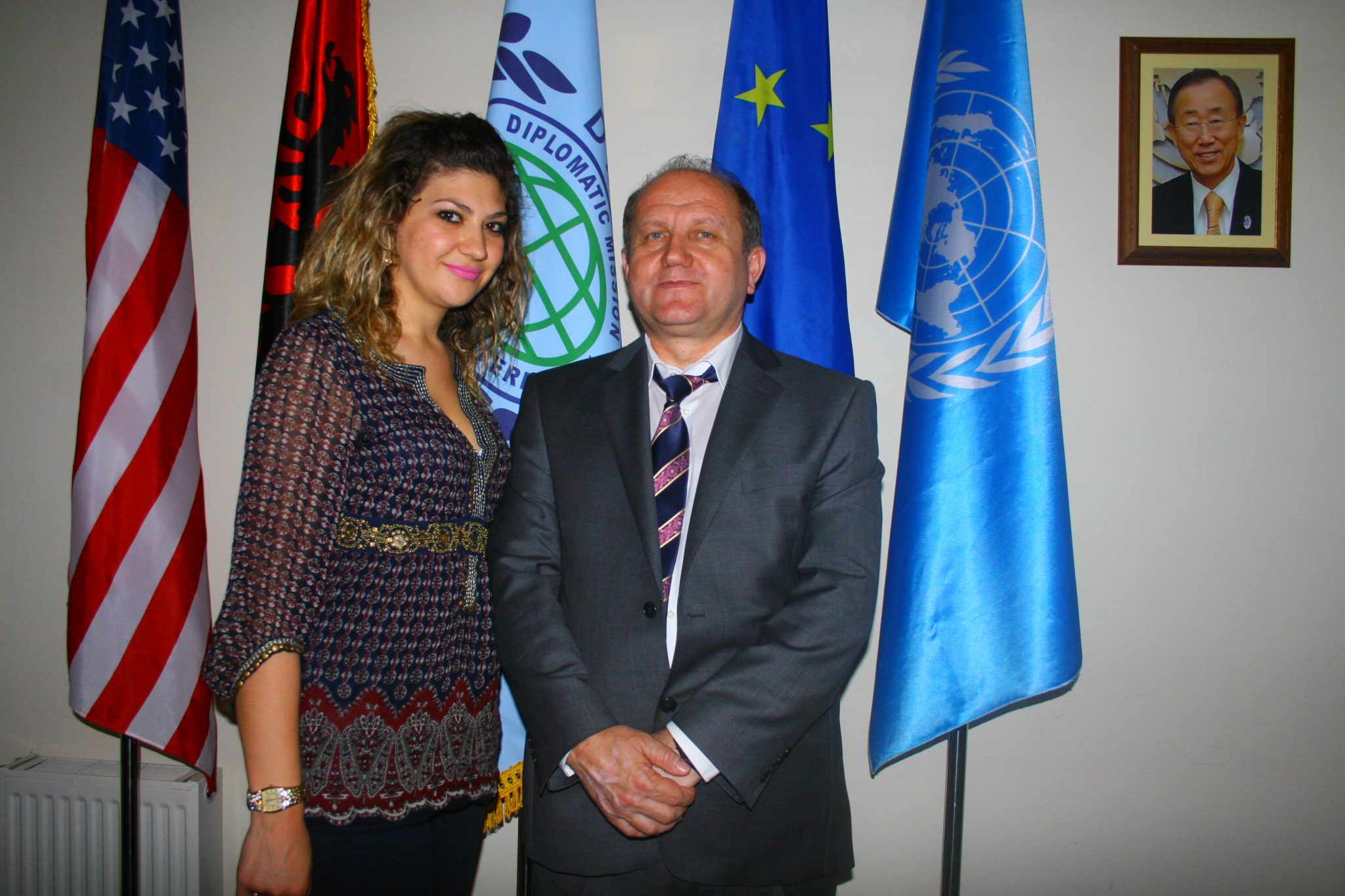 The Albanian intellectual Gani Hoxha | Diplomatic Mission Peace and ...